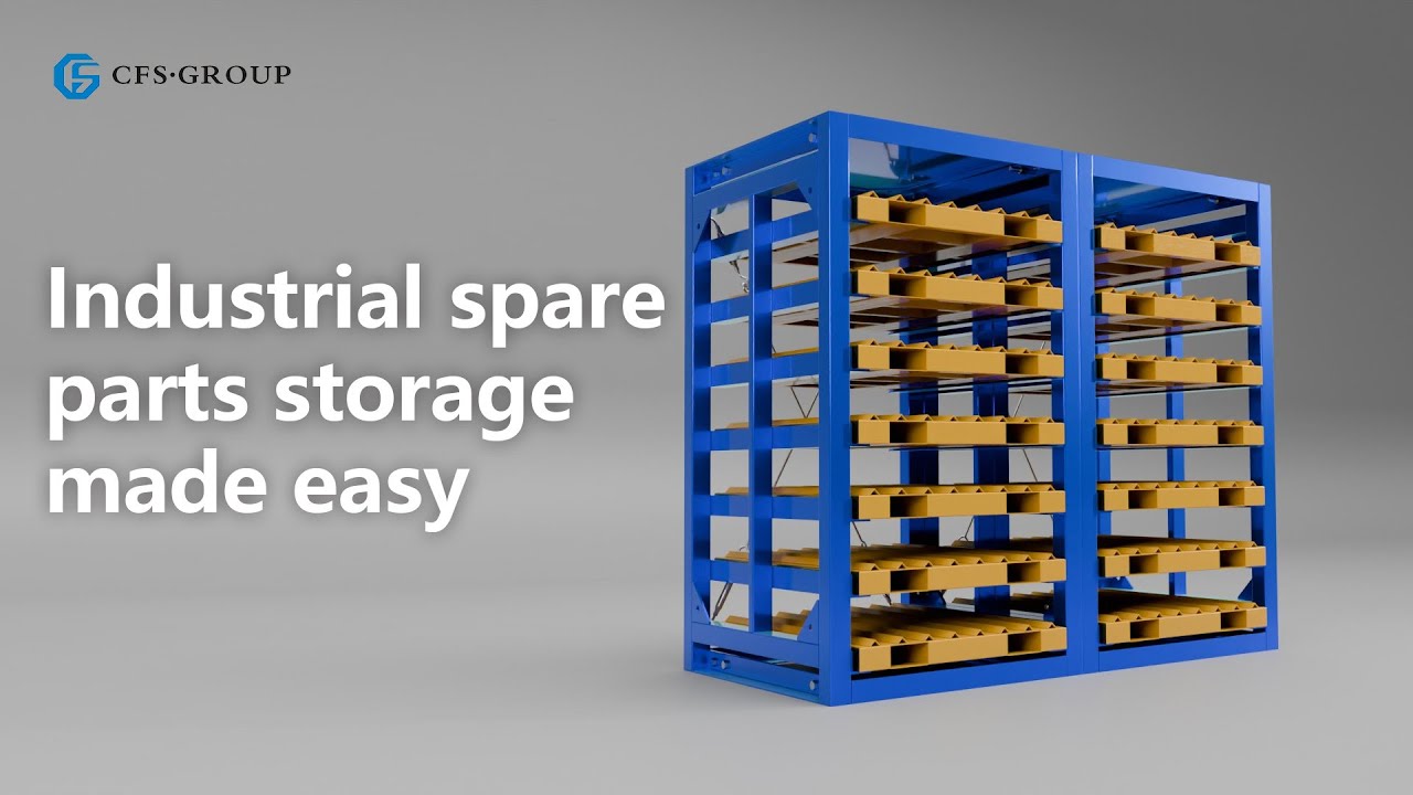 Industrial spare parts storage made easy - Round Stock Storage System ...