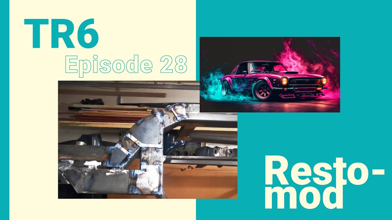 TR6 Restomod - Lots of frame welding - Episode 28 - YouTube
