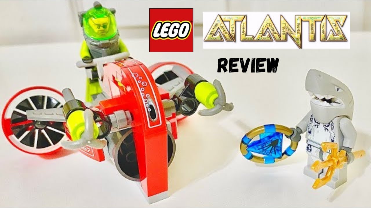 Lego Atlantis 8057 Wreck Raider Set Review. - YouTube