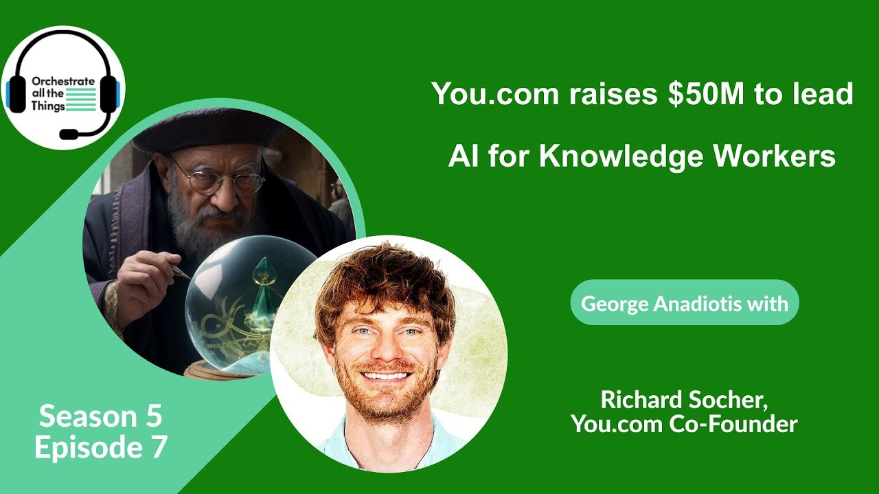 You.com raises $50M to lead AI for Knowledge Workers. Featuring you.com ...