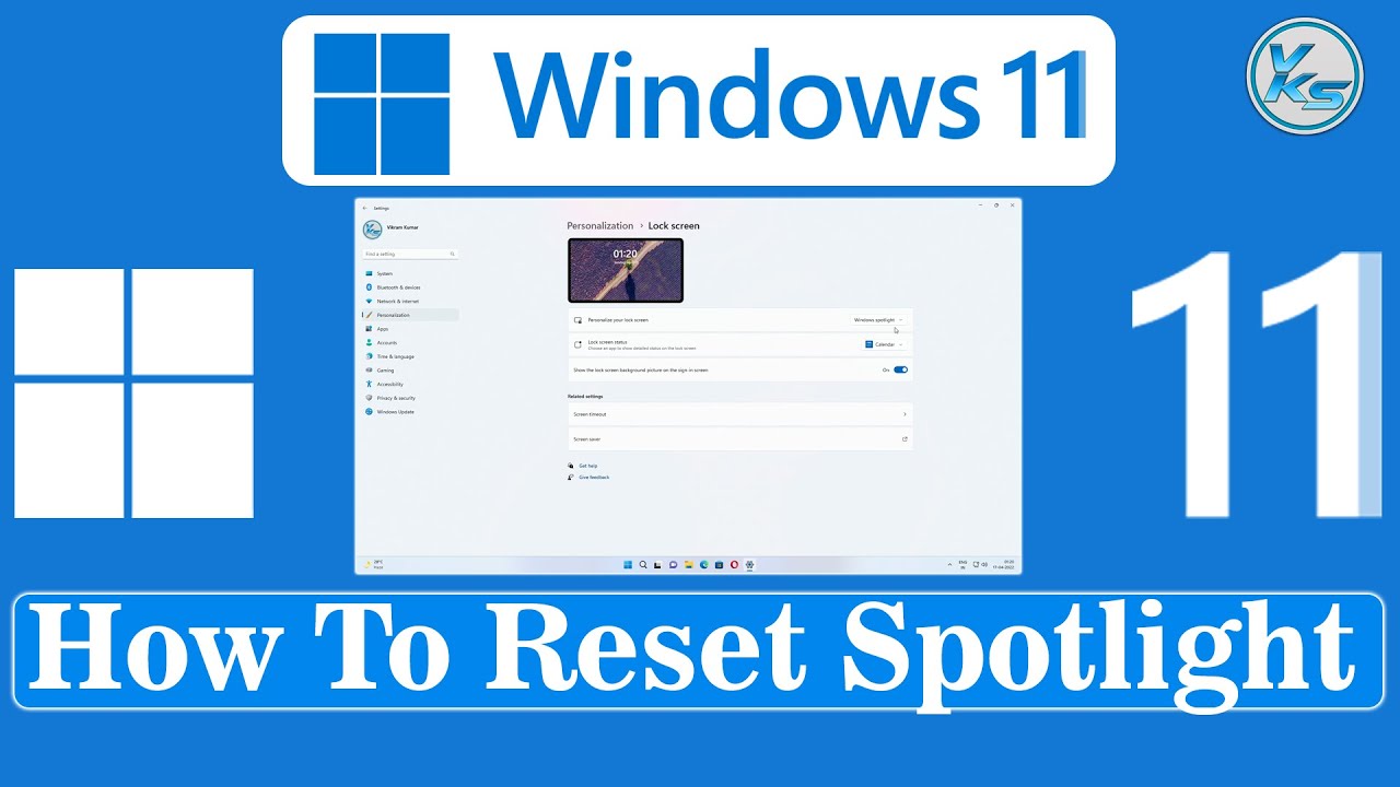 How To Reset Spotlight in Windows 11 - YouTube