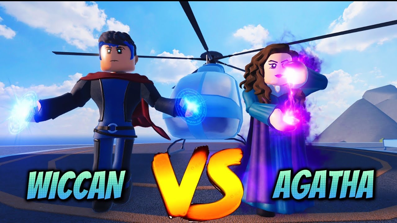 Wiccan VS Agatha 😱 | Marvel Omega roblox - YouTube