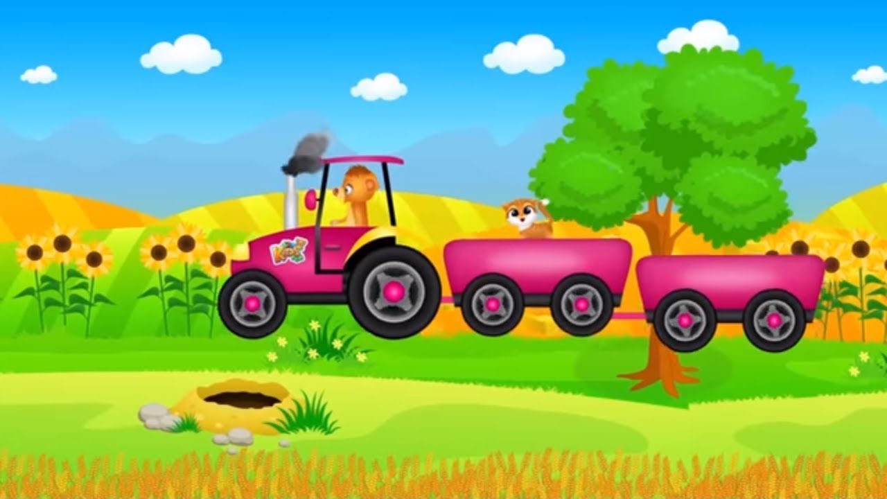 Animierter Film über Traktoren - YouTube