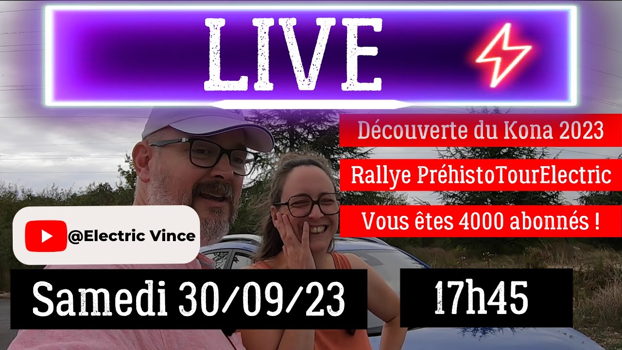 Electric Vince fait son premier Live pour fêter les 4000 abonnés ! - YouTube