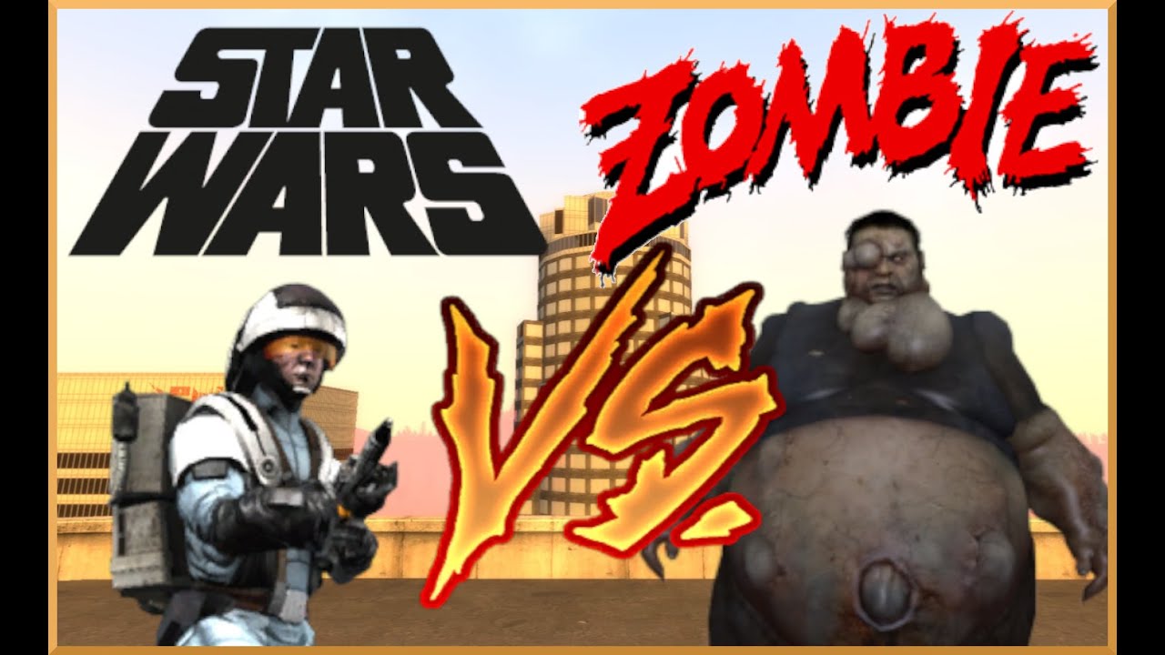 Star Wars vs Zombies | NPC Battle | GMOD | EP 25 - YouTube