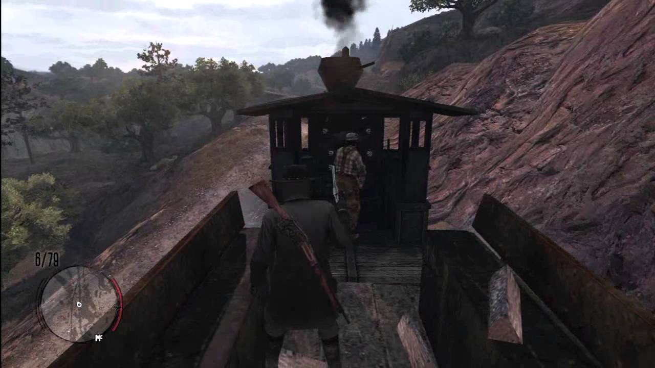 Red dead redemption How I Rob Trains - YouTube