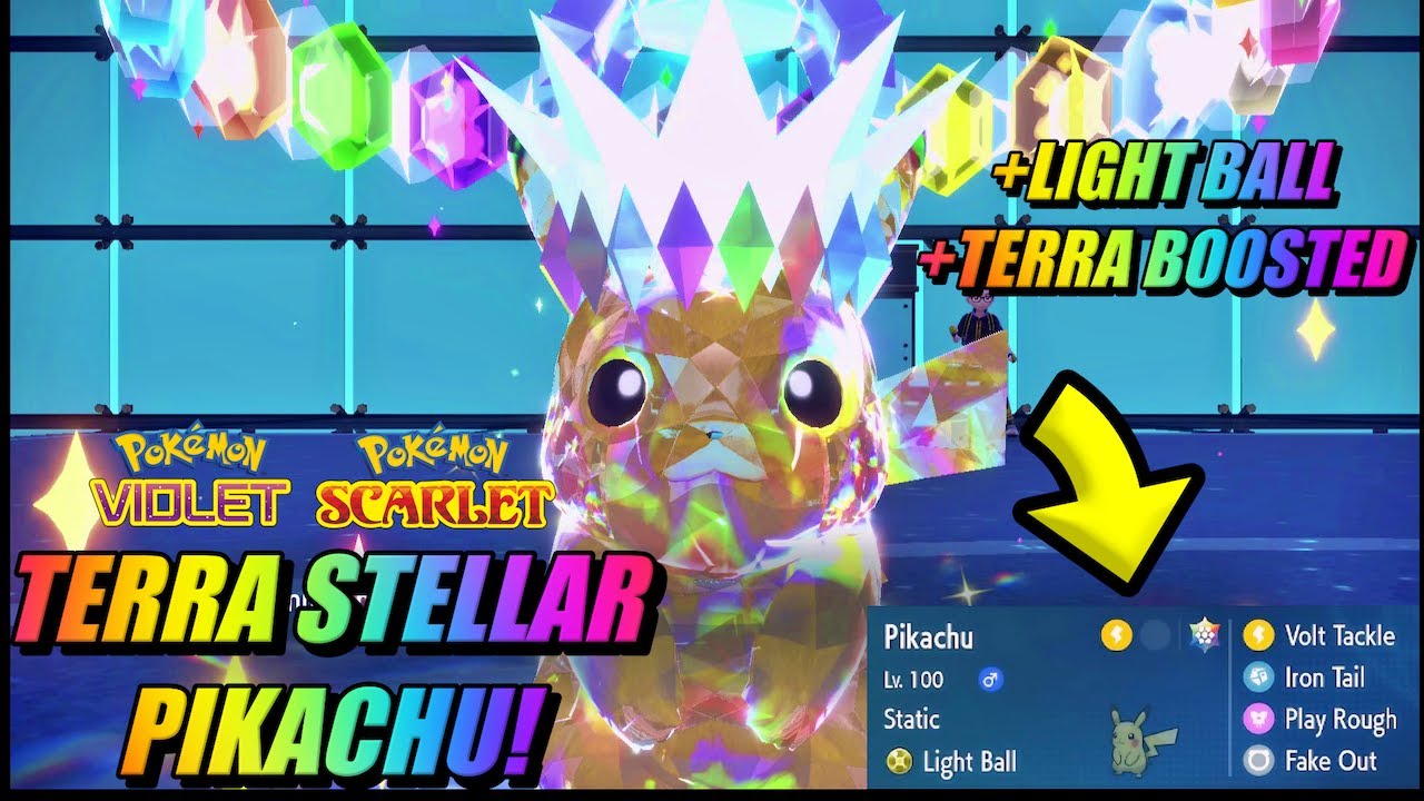 TERRA STELLAR PIKACHU BUSTED! | Mono Electric | VGC Regulation F - YouTube