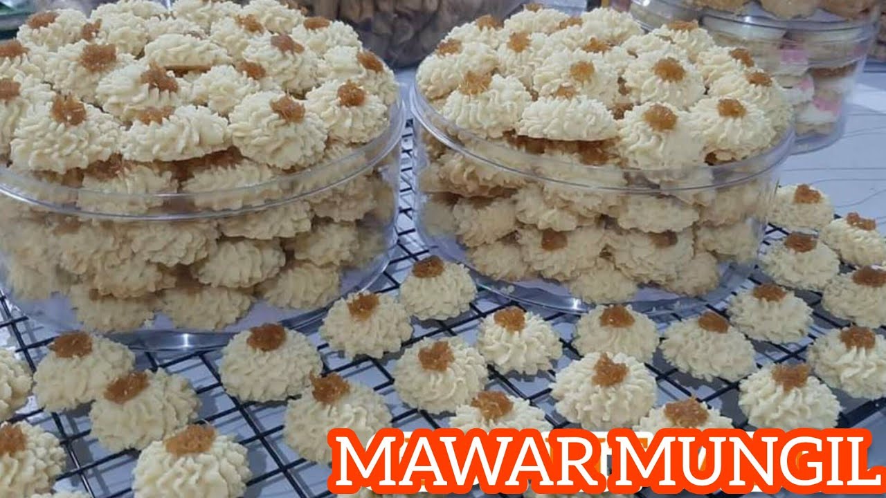RESEP KUE SEMPRIT MAWAR MUNGIL LUCU CANTIK UNTUK HIASAN DI MEJA LEBARAN ...