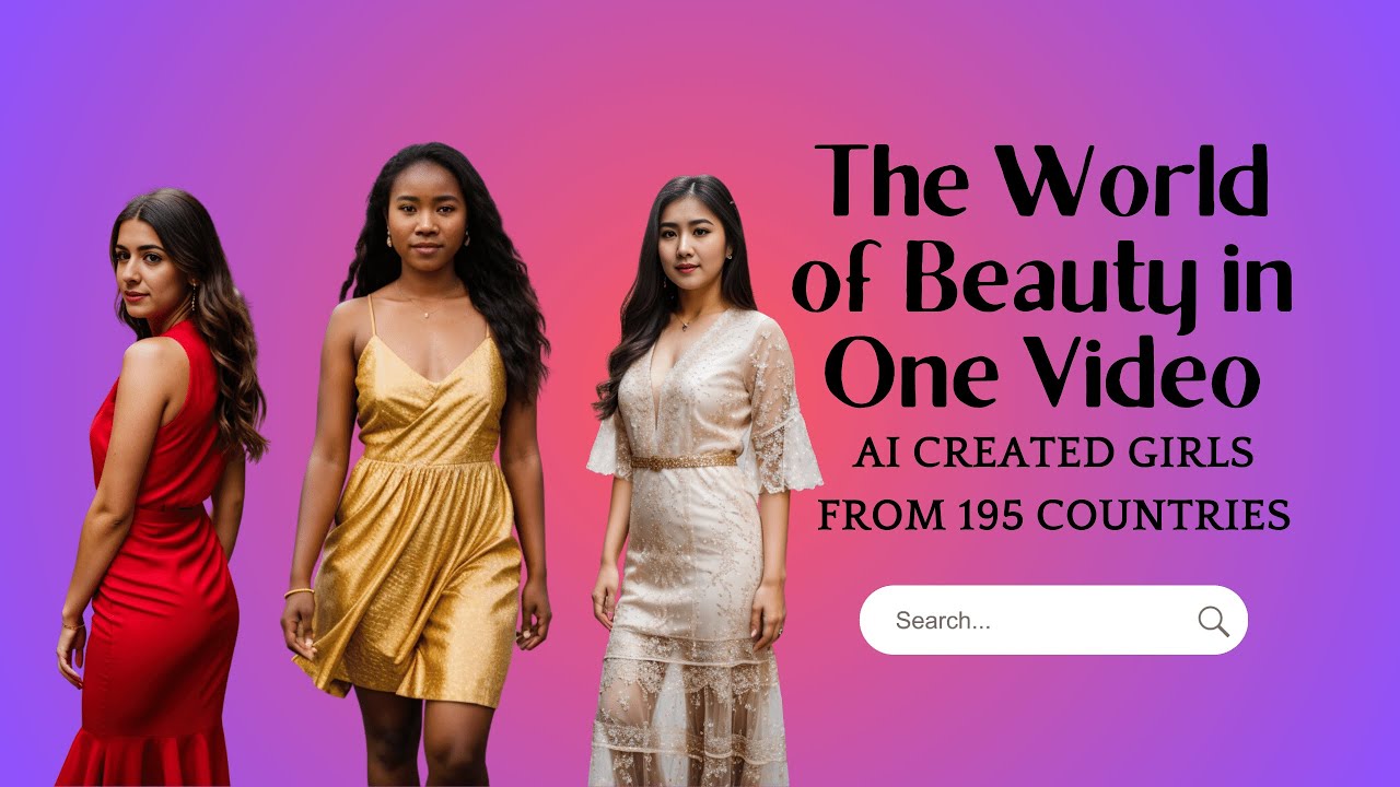 AI Created Girls from 195 Countries! 🌍 Find Yours - YouTube