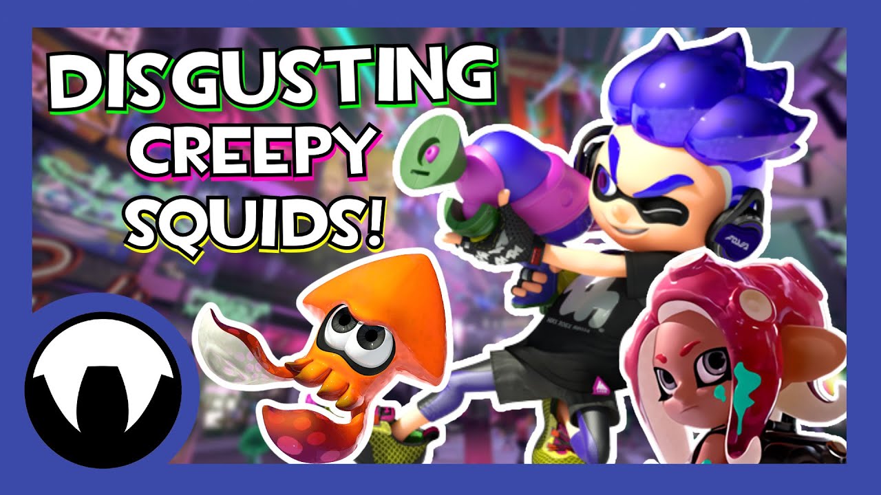 [Splatoon] The HORRIFYING biology of the Inkling... - YouTube