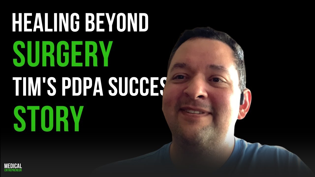 Overcoming Pain Tim Pettit's Journey with PDPA Technology - YouTube