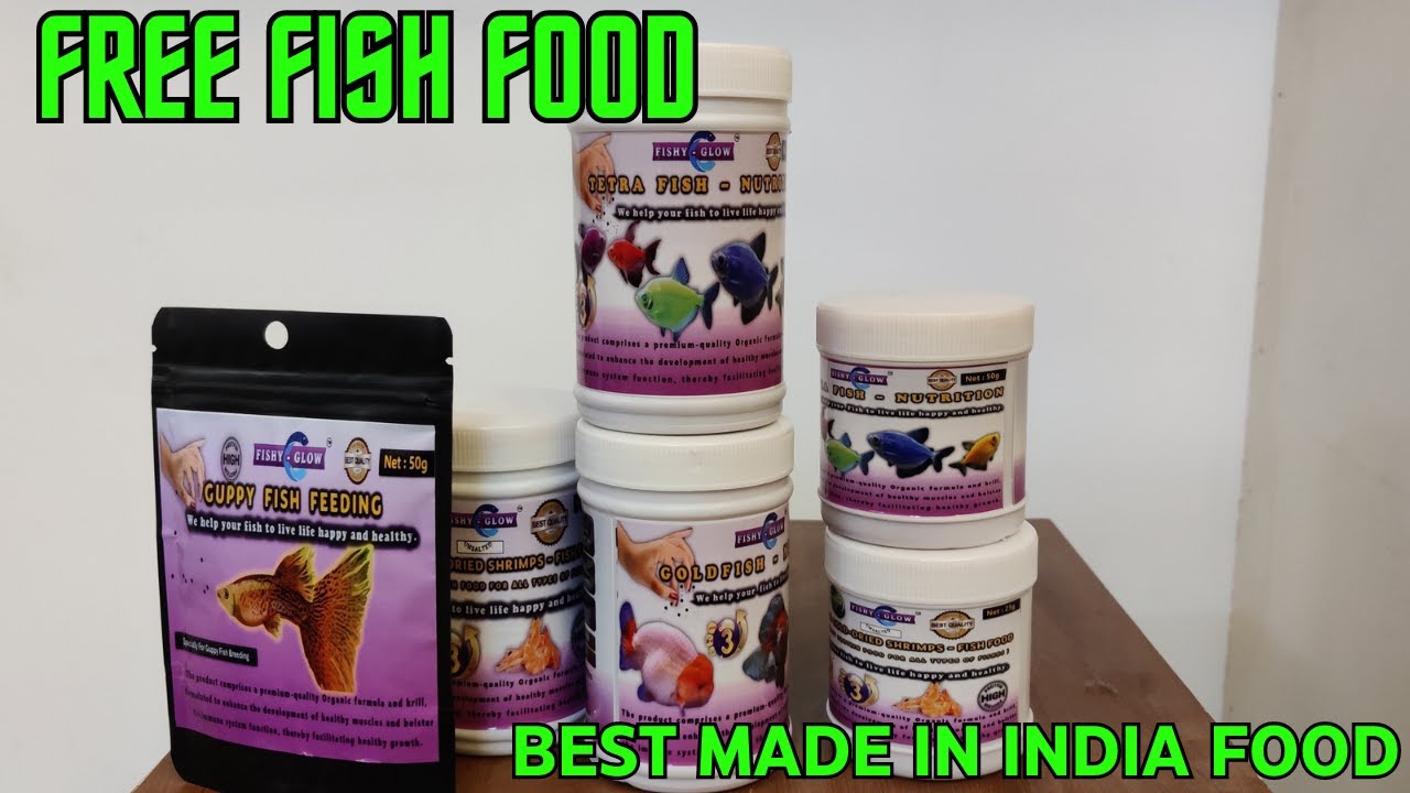 Free fish food for all | Fishy Glow Newly launch Fish food, Get Free ...