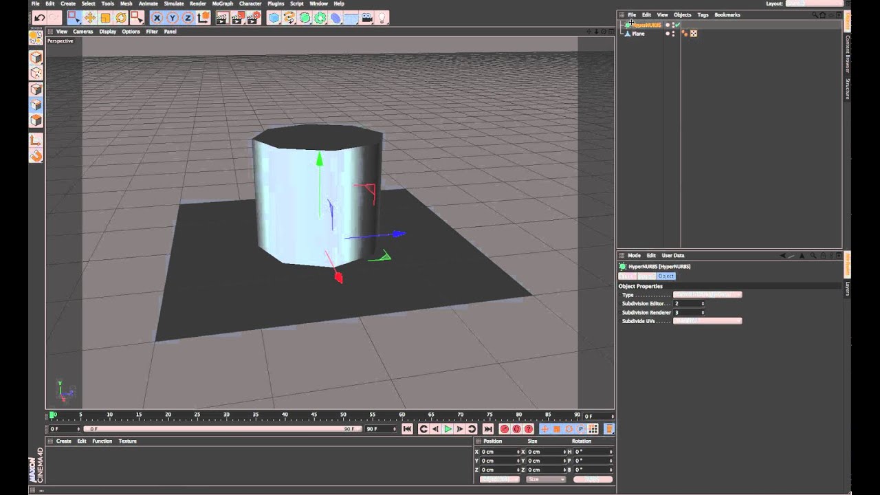Inorganic modeling: cutting holes in a mesh - YouTube