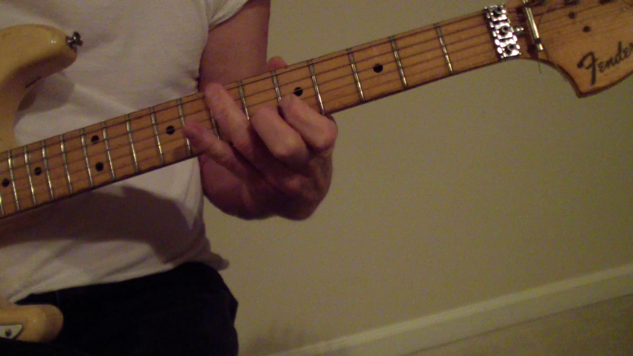 Common Minor Sweep Picking Lick With Extention - Drop C tuning. - YouTube