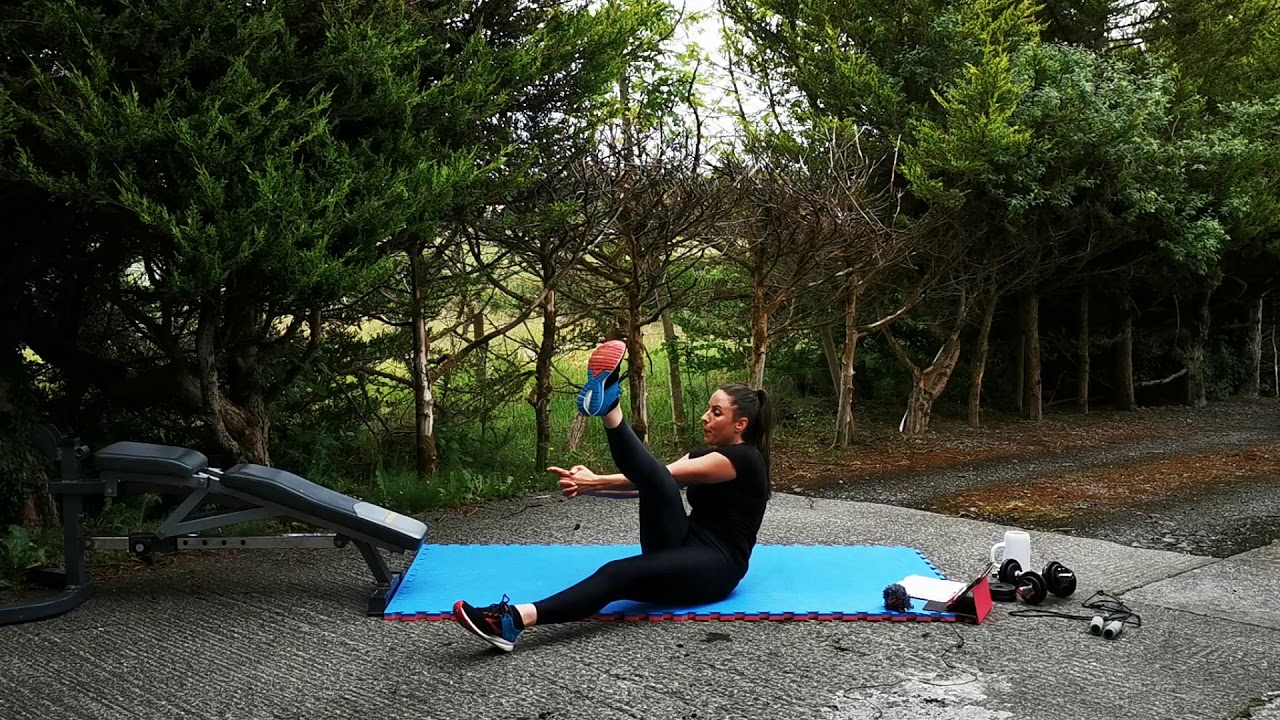 ABS finisher workout ☺ - YouTube