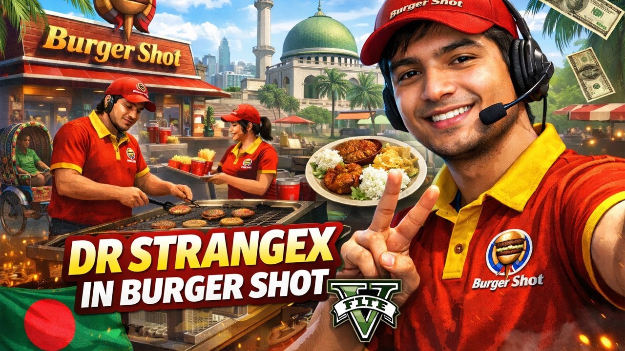 DR. STRANGEX in BURGER SHOT | Generation Roleplay BD LIVE - YouTube
