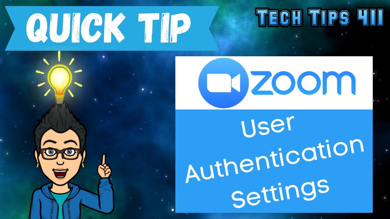 How To Use Zoom s User Authentication Settings Quick Tip YouTube How To Use Zoom s User Authentication Settings Quick Tip YouTube
