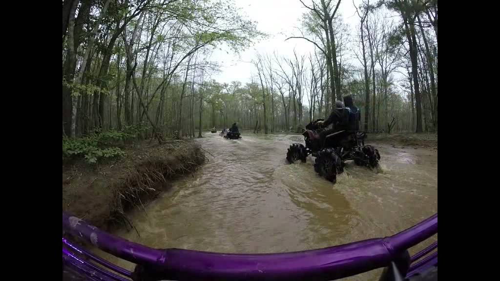 S Curve River run mud mayhem 2015 - YouTube
