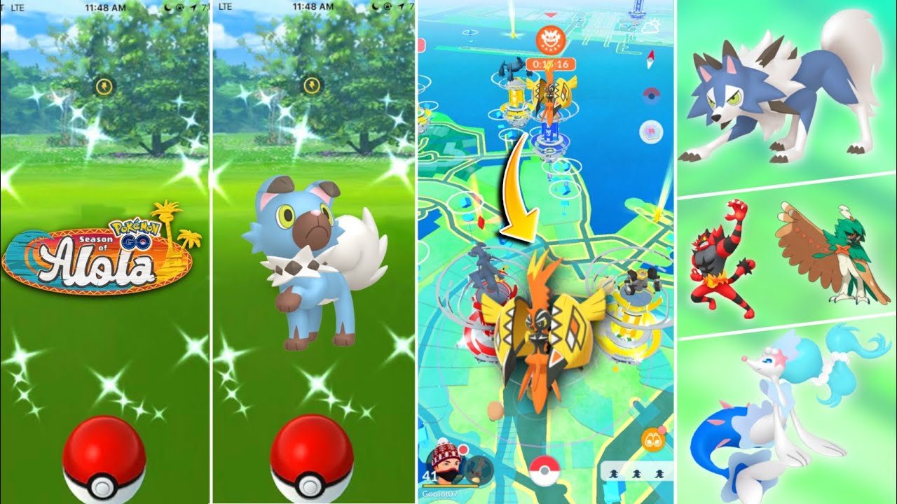 New gen 7 Legendary & new shiny pokemons | how to all new catch gen 7 ...