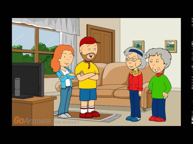 Caillou Anderson Pinched Rosie Anderson By