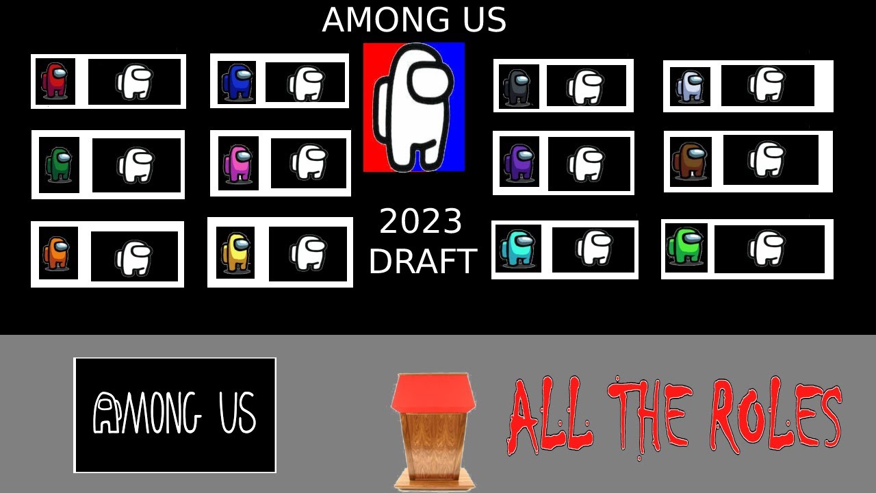 Among Us All the Roles - Modded Among Us DRAFT MODE - YouTube