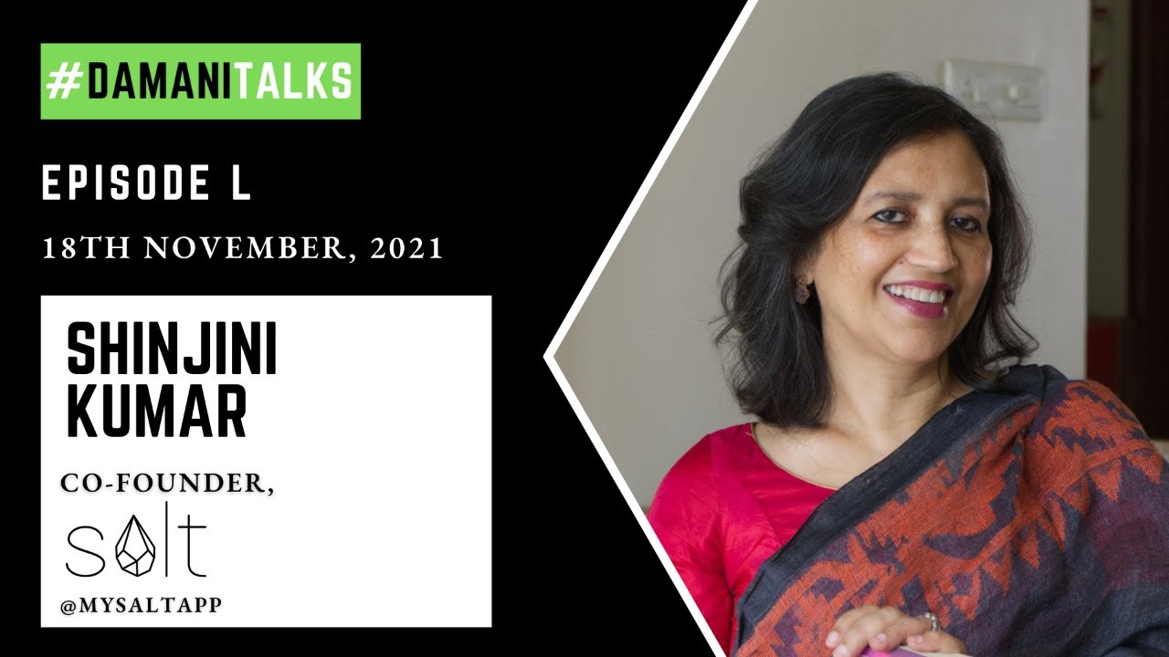 Episode L - Shinjini Kumar, co-founder of SALT (mysaltapp) - YouTube