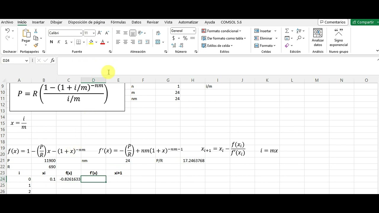 Anualidades, Calculo de la tasa de interés nominal | Matemáticas ...