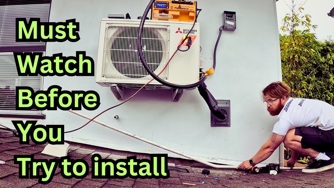 How to Install a Mini Split LIKE a PROFESSIONAL - TIPS and TRICKS for ...