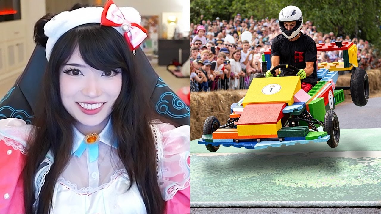 Emiru Reacts to 100 FUNNIEST Red Bull Soapbox Runs Ever! - YouTube