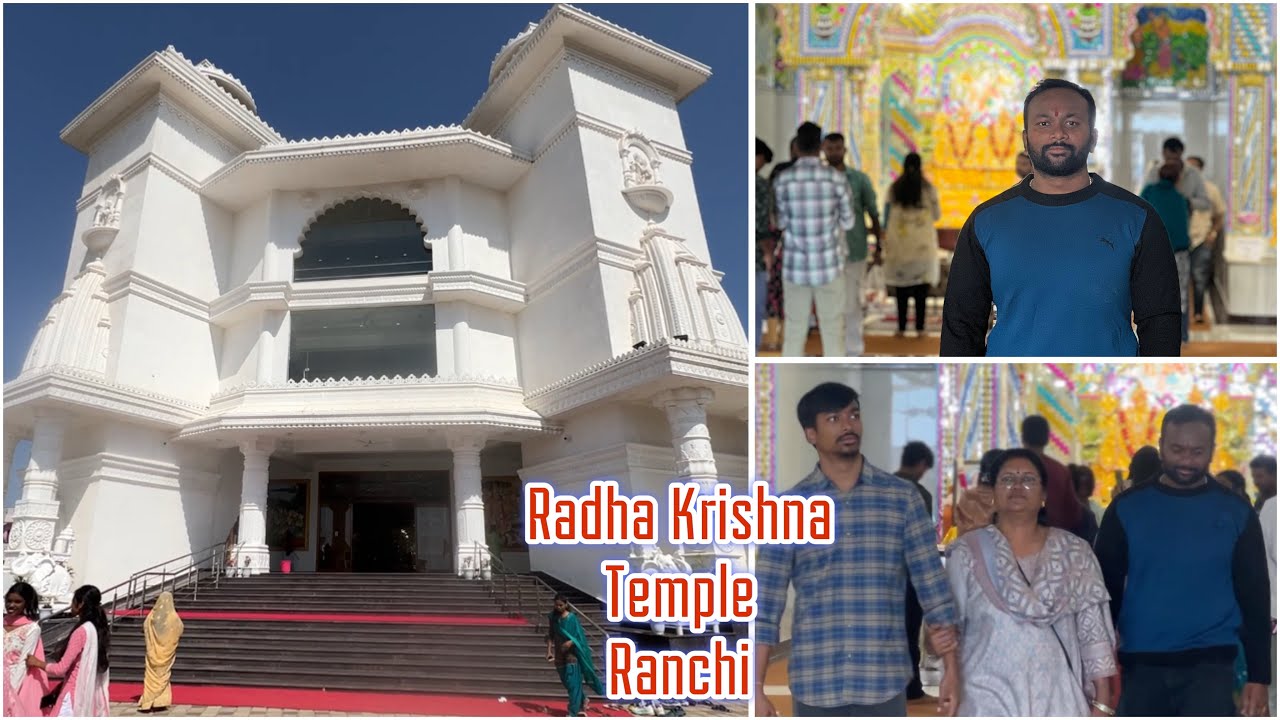 New Radha Krishna Temple Ranchi / Pundag Ranchi - YouTube