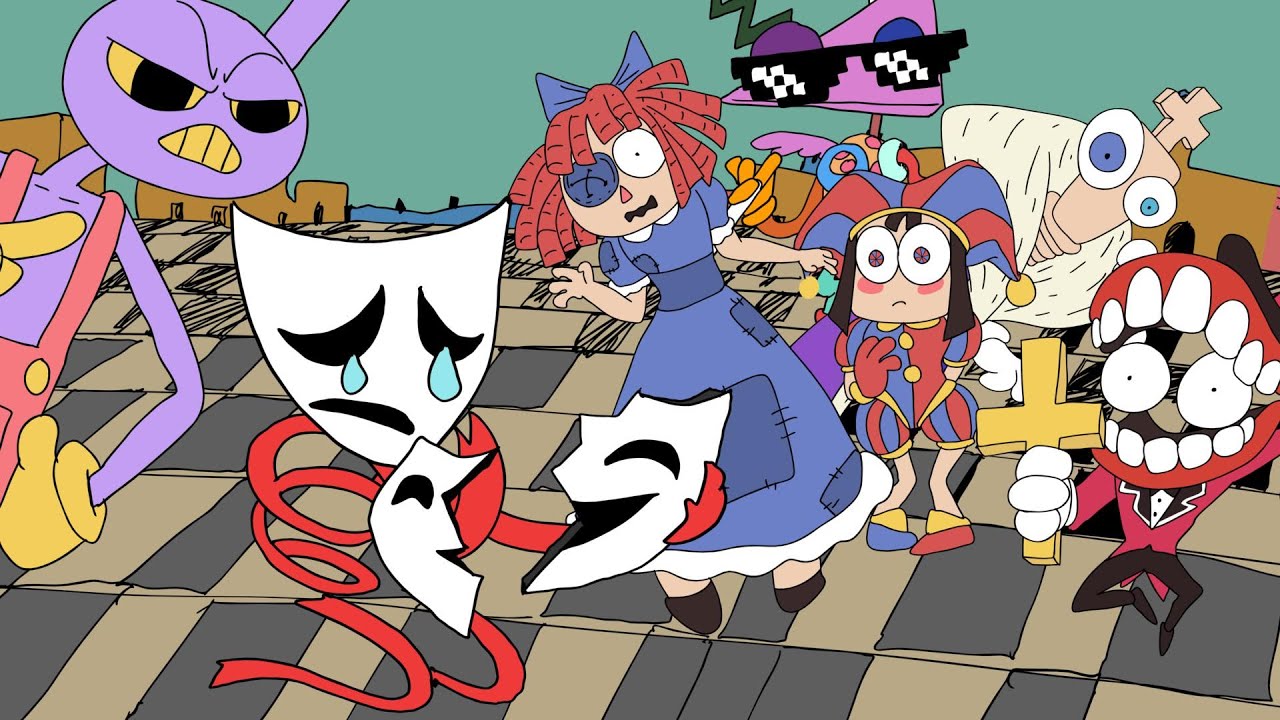 Everyone Troll each other - The Amazing Digital Circus Pilot Fan Art ...