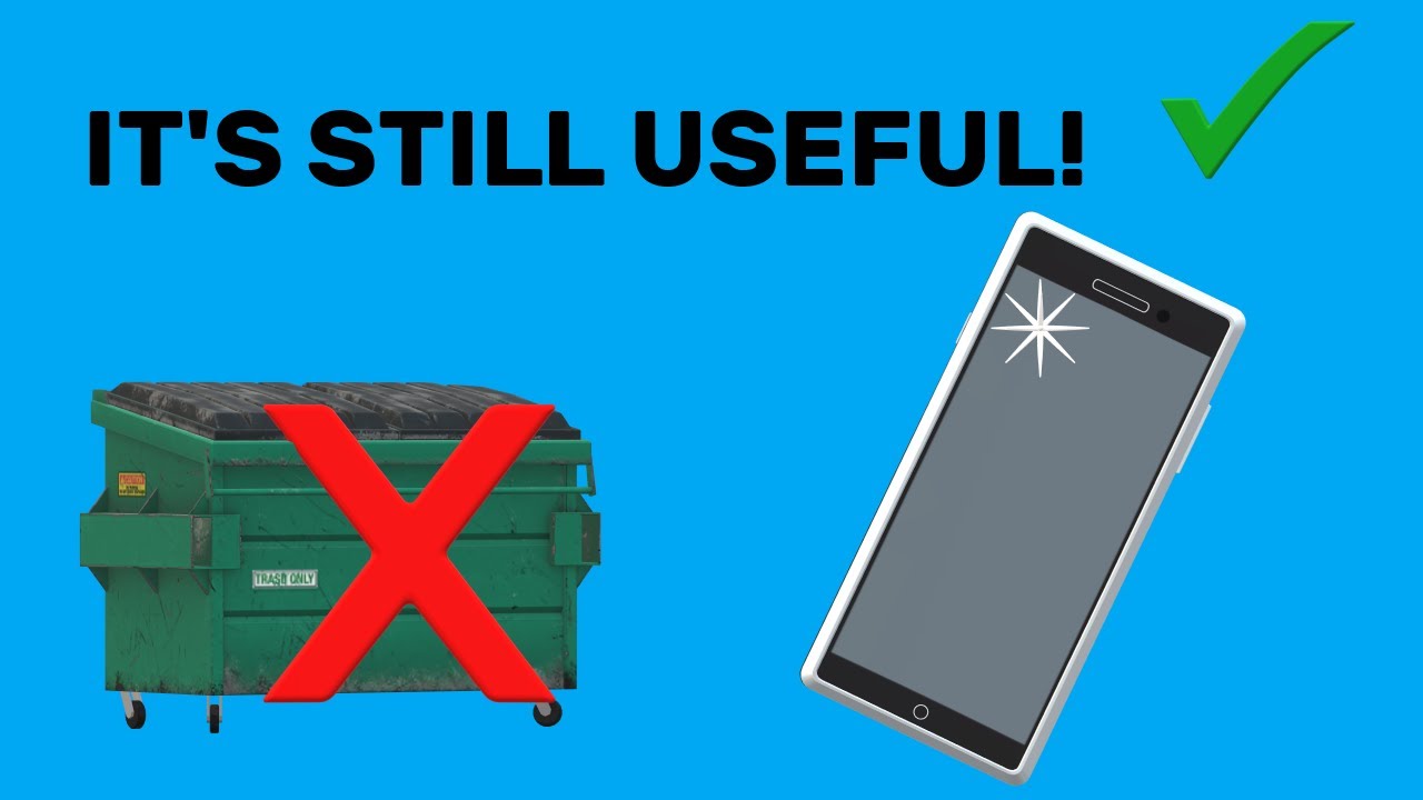 5 Ways To Reuse Your Old Phone - YouTube