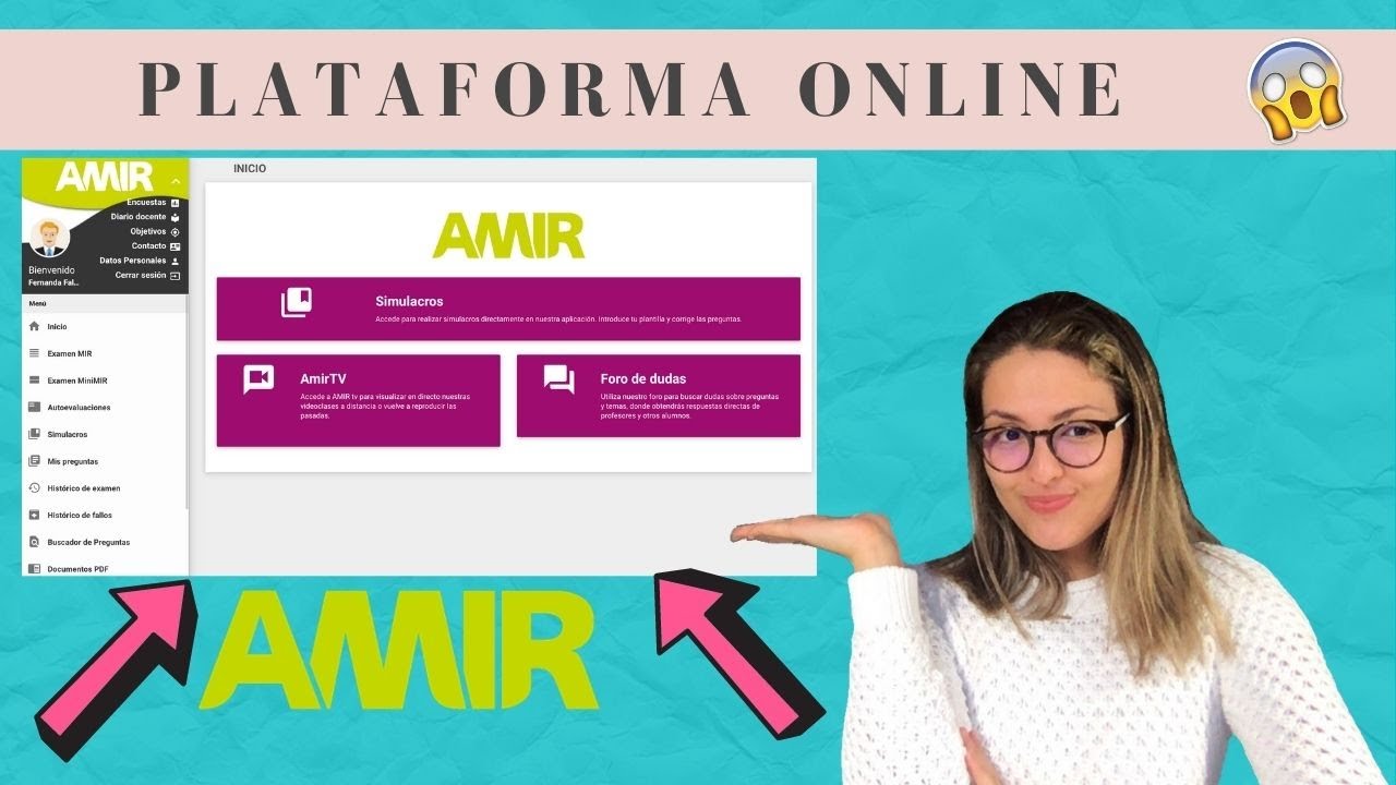 AMIR Plataforma Online 😱📚#amir #medicina #mir22 - YouTube
