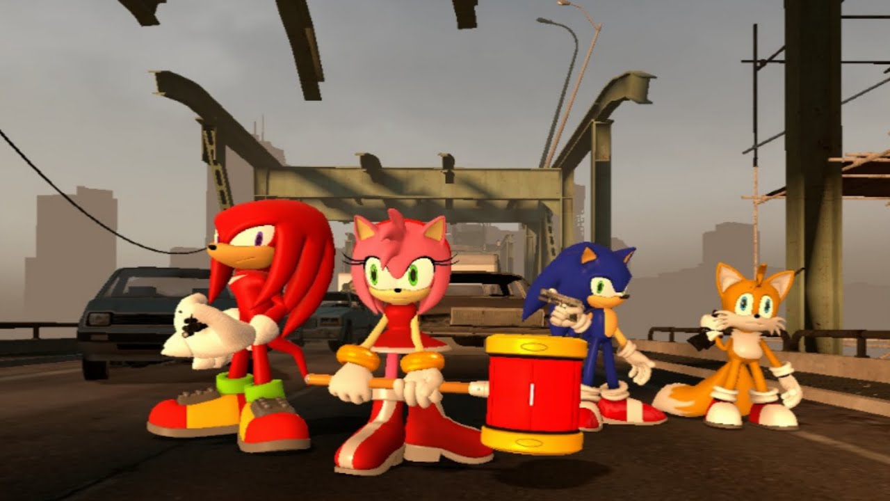 [Left 4 Dead 2] Sonic team in "The Parish" - YouTube