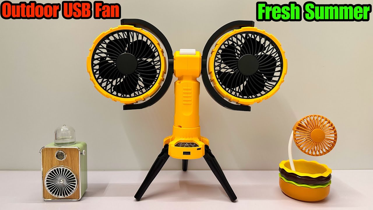 Mini USB Fan Outdoor - Air Conditioner Water Spray Fashion Fan ...