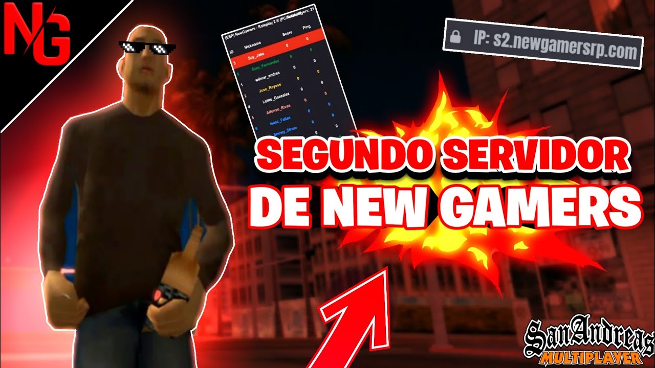 MIRA EL SEGUNDO SERVIDOR DE NEW GAMERS (NEW GAMERS RP) | SAMP PARA ...