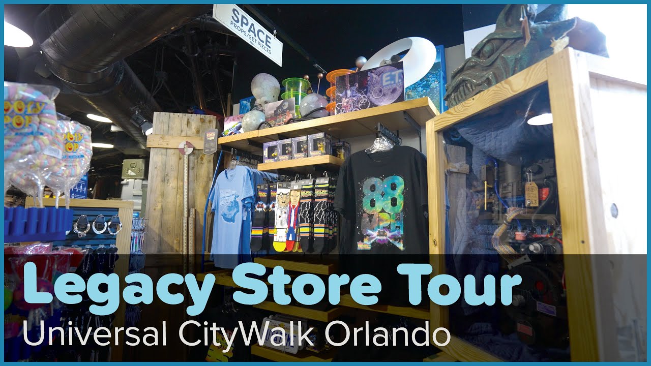 A Trip Down Memory Lane at the New Universal Legacy Store in Universal ...