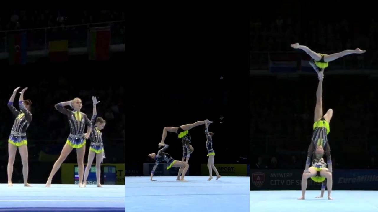 Women's Group Russian Federation || 26th World Championship - Acrobatic ...