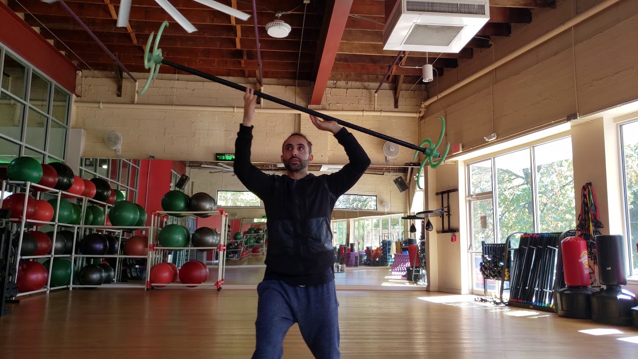 Dragon Staff Tutorial: Overhead Chi Traps - YouTube