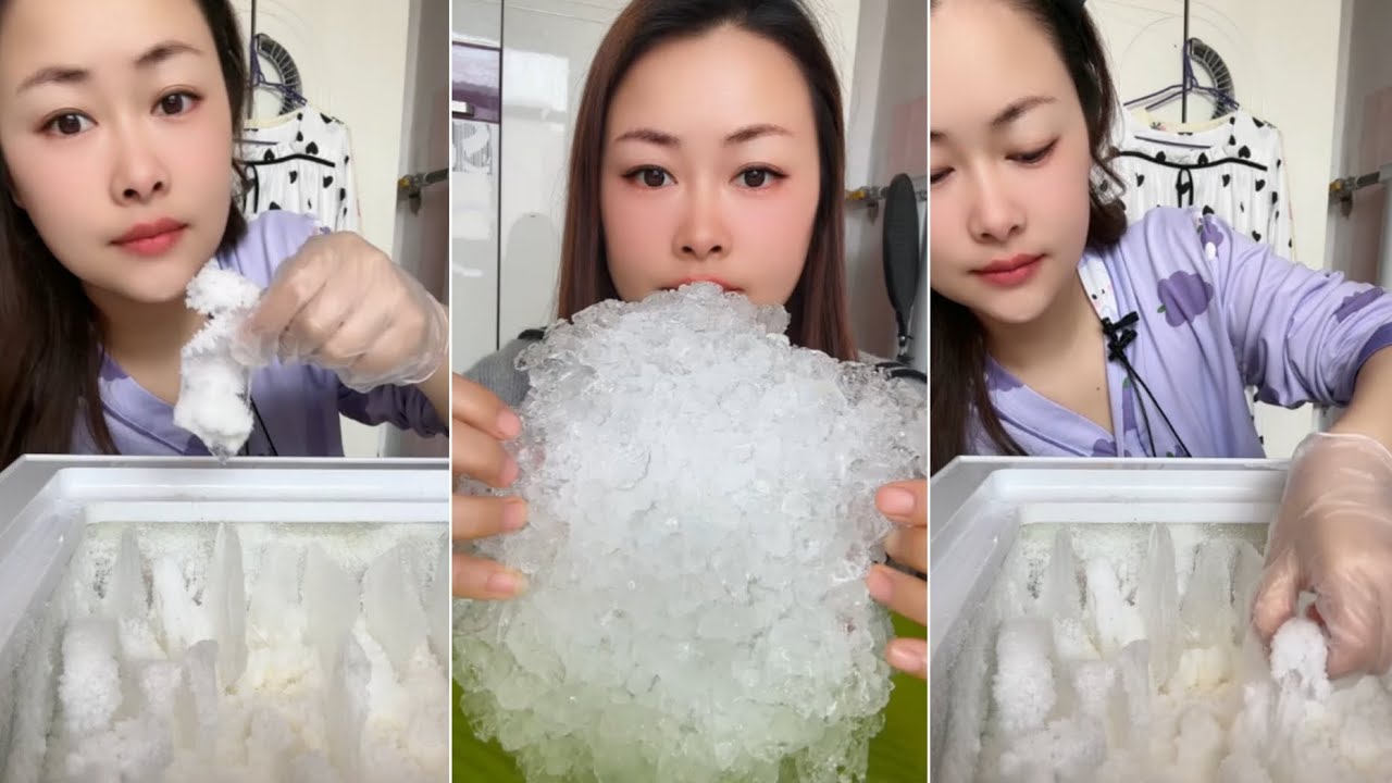 𝐑𝐄𝐍𝐀𝐘𝐀 ~~ 𝐖𝐇𝐈𝐓𝐄 𝐂𝐑𝐔𝐍𝐂𝐇𝐘 𝐇𝐀𝐑𝐃 𝐅𝐑𝐄𝐄𝐙𝐄𝐑 𝐅𝐑𝐎𝐒𝐓 𝐈𝐂𝐄 𝐄𝐀𝐓𝐈𝐍𝐆 𝐀𝐒𝐌𝐑 𝐋𝐎𝐍𝐆 𝐕𝐈𝐃𝐄𝐎 ...