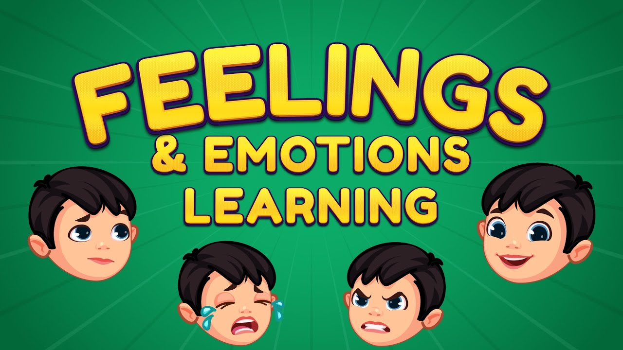 Learn Feelings and Emotions | Facial Expressions for Kids | Educational ...