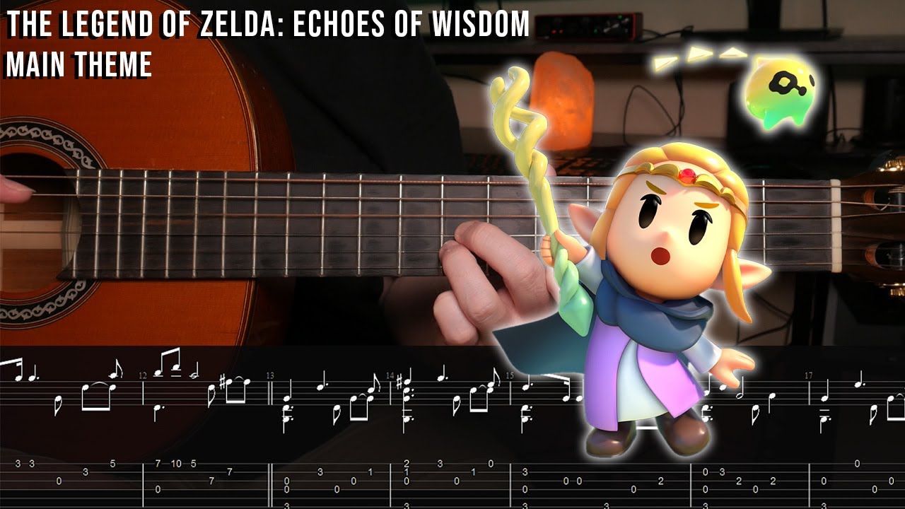 The Legend of Zelda: Echoes of Wisdom Main Theme - Fingerstyle Guitar ...