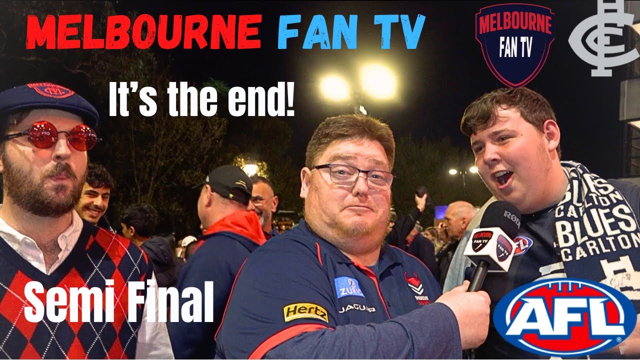 Melbourne Fan TV v Carlton Semi Final 2023 - YouTube