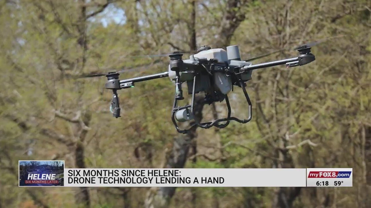 Surry County farmer uses drones to help western North Carolina after ...