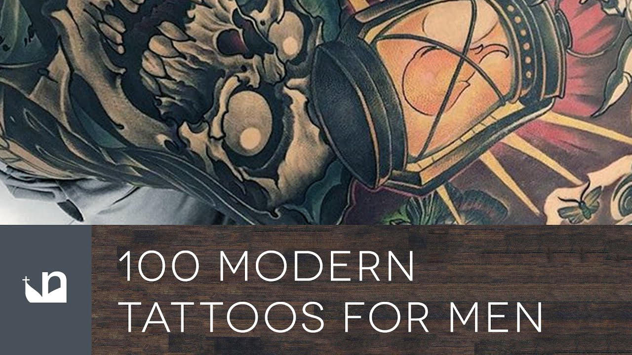 100 Modern Tattoos For Men - YouTube