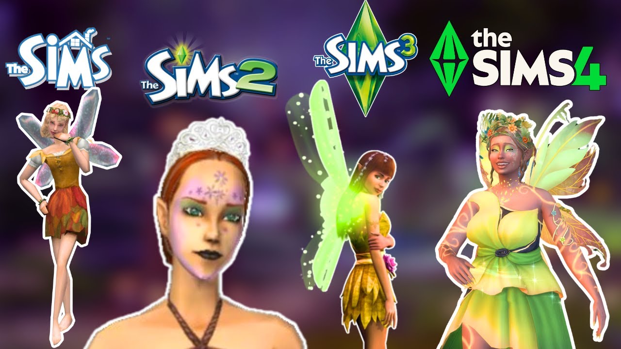 The History of Fairies in The Sims - YouTube