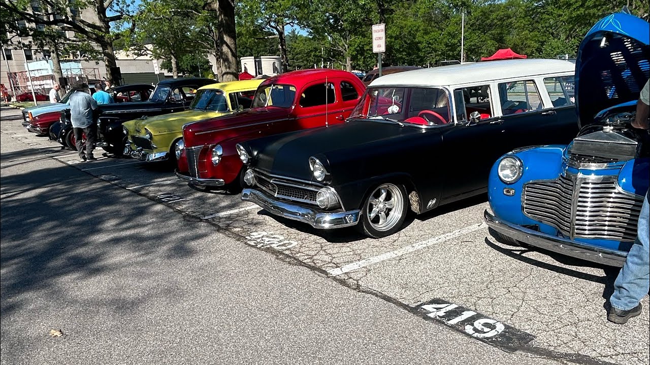 Golden oldies car show Charleston West Virginia - YouTube