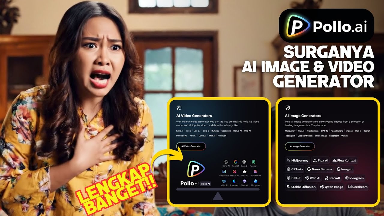 Satu Website Tapi Isinya Semua AI Premium?! | POLLO AI All-in-One ...