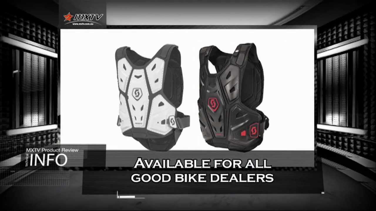 MXTV Dirt Bike Gear Review - Scott Commander Motocross Body Armour ...