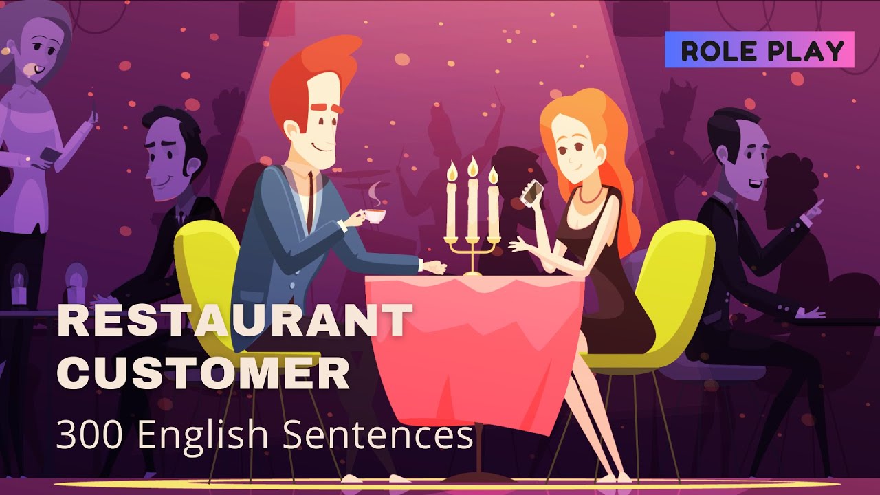 300 Essential English Sentences for Restaurant Customers - YouTube